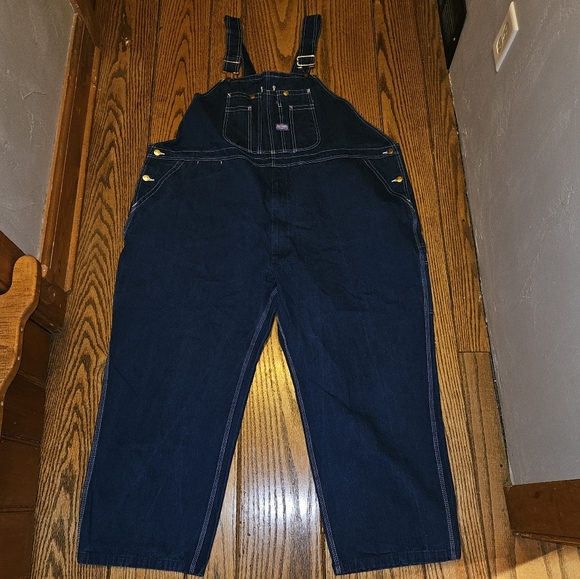 Big Smith | Jeans | Big Smith Dark Denim Bib Overalls | Poshmark
